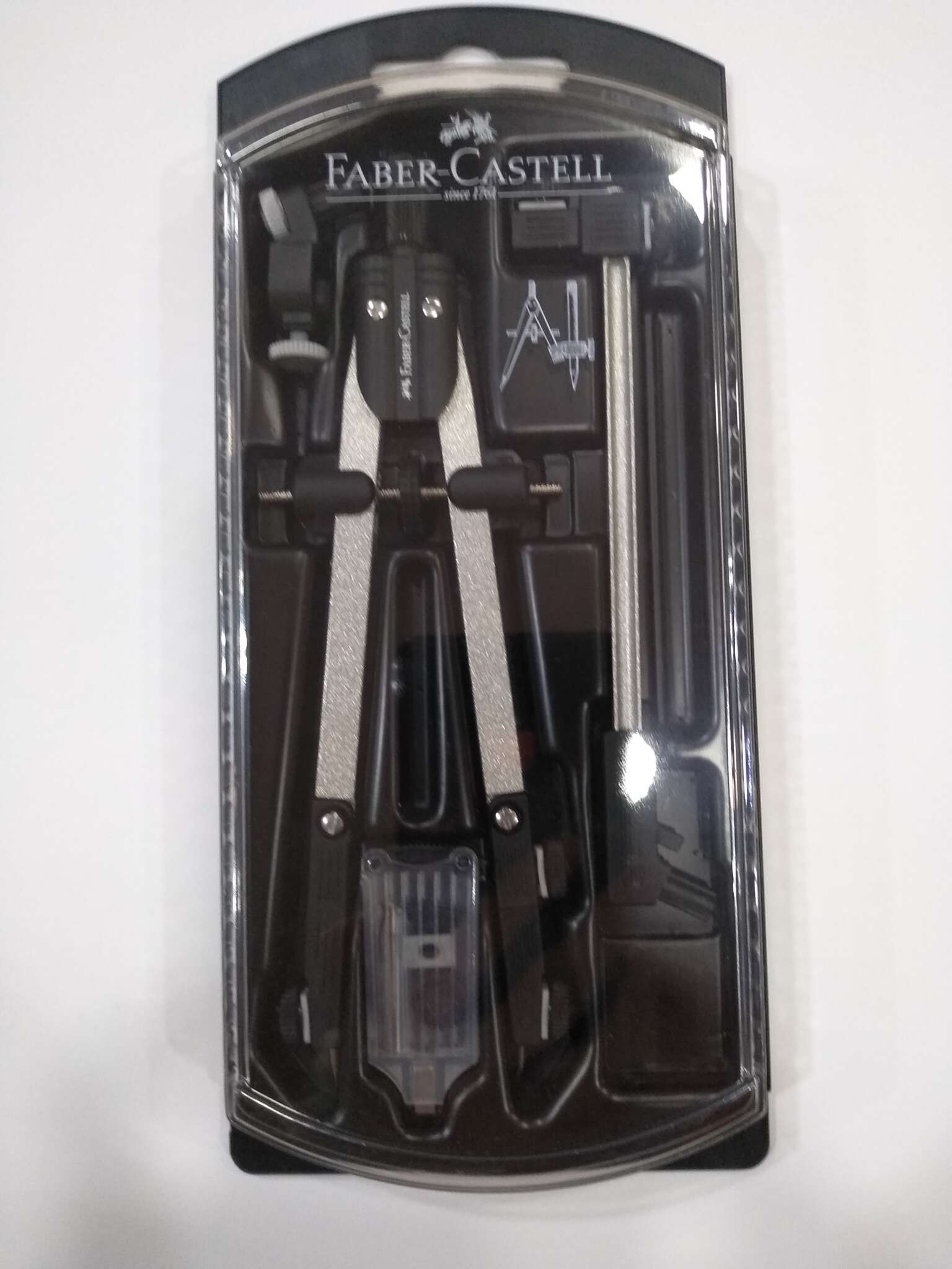 Compas Faber-Castell profesional, 32724-3 (c/ alargadera.) – Papelería ...